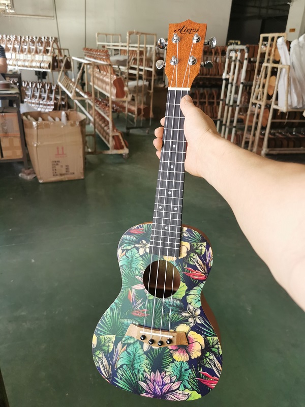 UV Hawaii Flower Pattern Ukulele A – AIERSI GUITAR