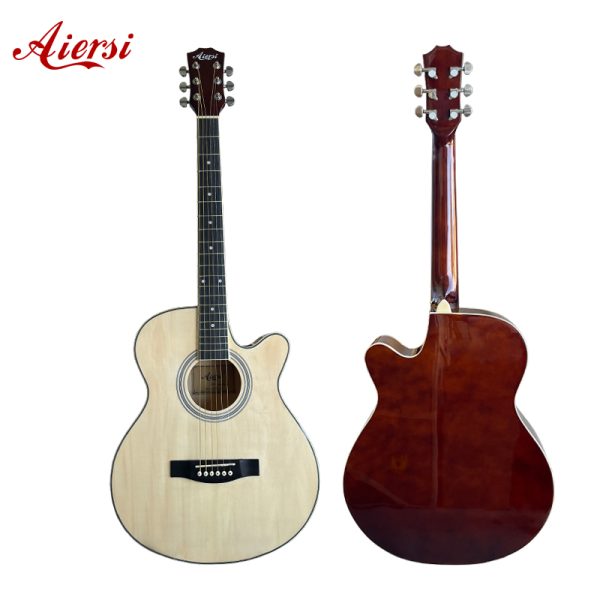 Glossy basswood 40 Inch Acoustic Guitar - Aiersi Guitar