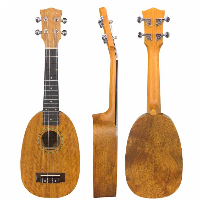 Pineapple Mango Wood Ukulele – Aiersi Guitar