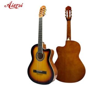 Gloss Colour Cutaway Classical Guitar - Aiersi Guitar