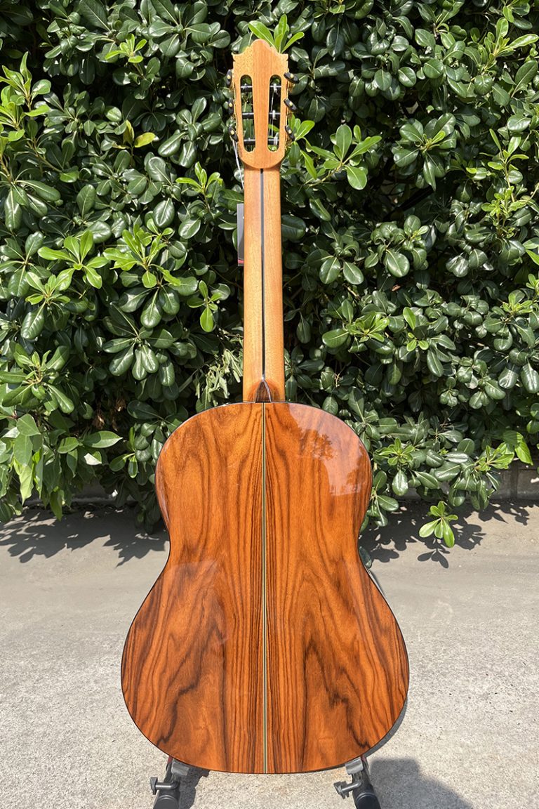 Armrest Design Santos Wood Solid Spruce Top Classical Guitar - Aiersi ...