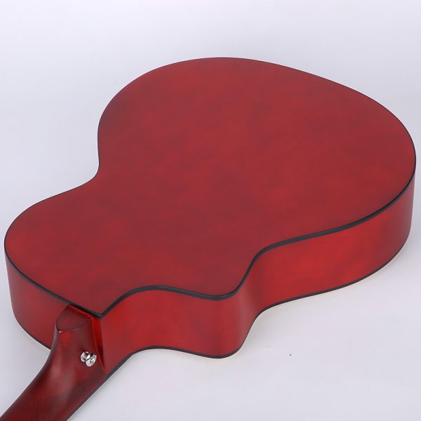 Colourful 38 Inch Cutaway Acoustic guitar – Aiersi Brand Guitar Bass ...