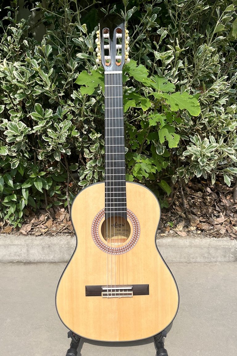 Glossy 36 Inch Solid Spruce Top Sapele Classic Guitar Aiersi Guitar