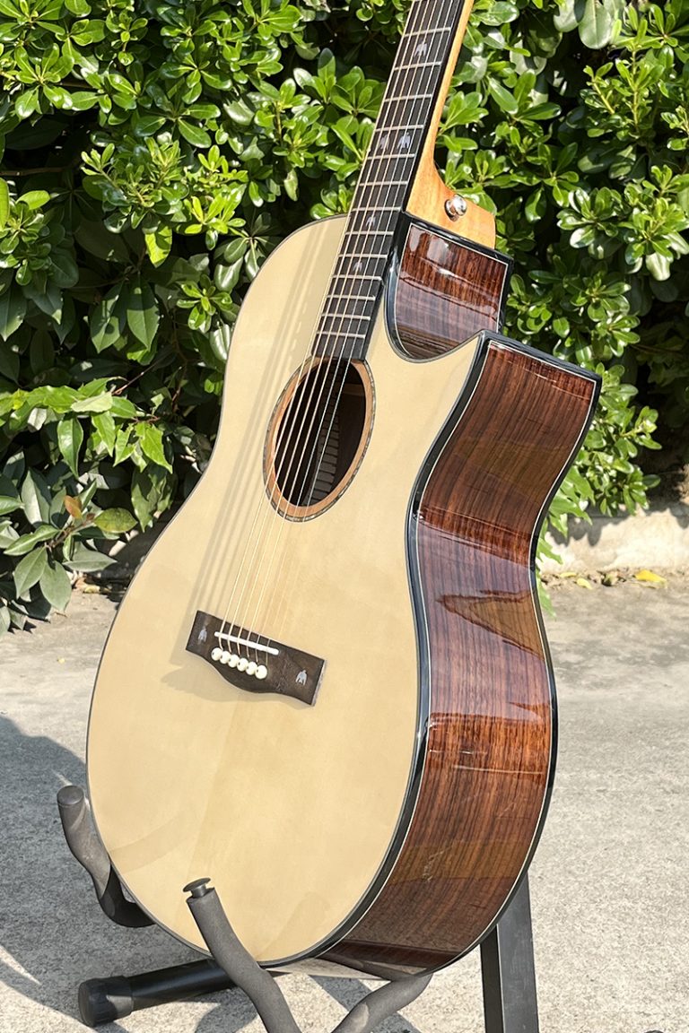 Glossy Cutaway OS Design Acoustic Guitar - Aiersi Guitar