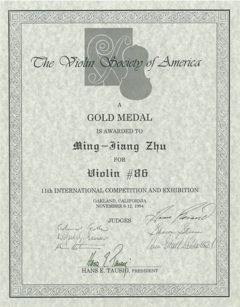 Ming-Jiang Zhu Violin Model VN903 - Aiersi Guitar