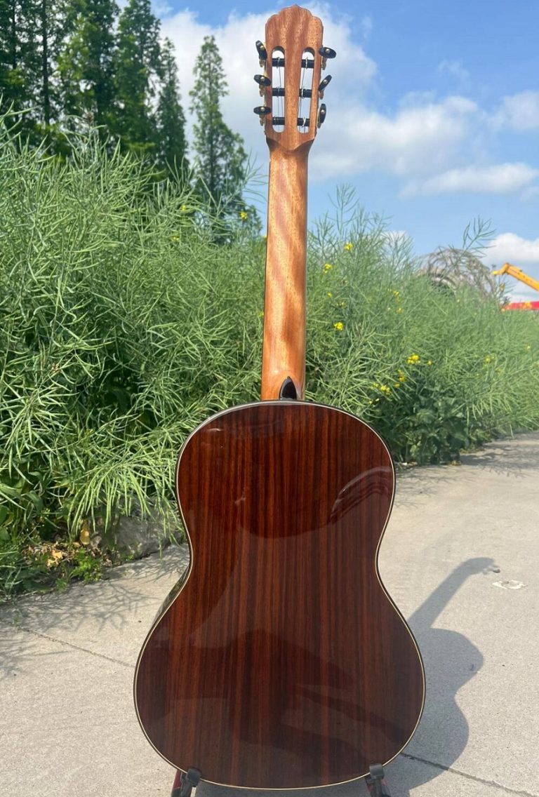 Smallman Style Glossy Spruce Top Classical Guitar - Aiersi Guitar