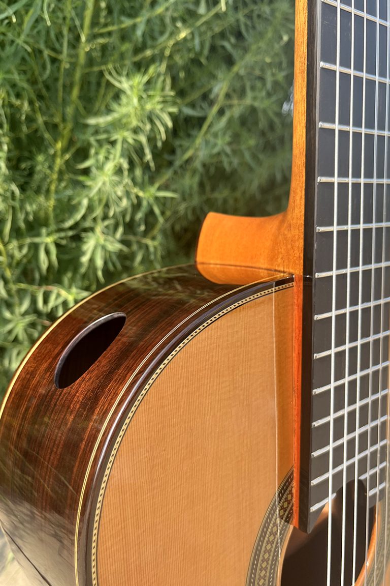 Hauser Style Raised Fretboard Double Top Classical Guitar - Aiersi Guitar