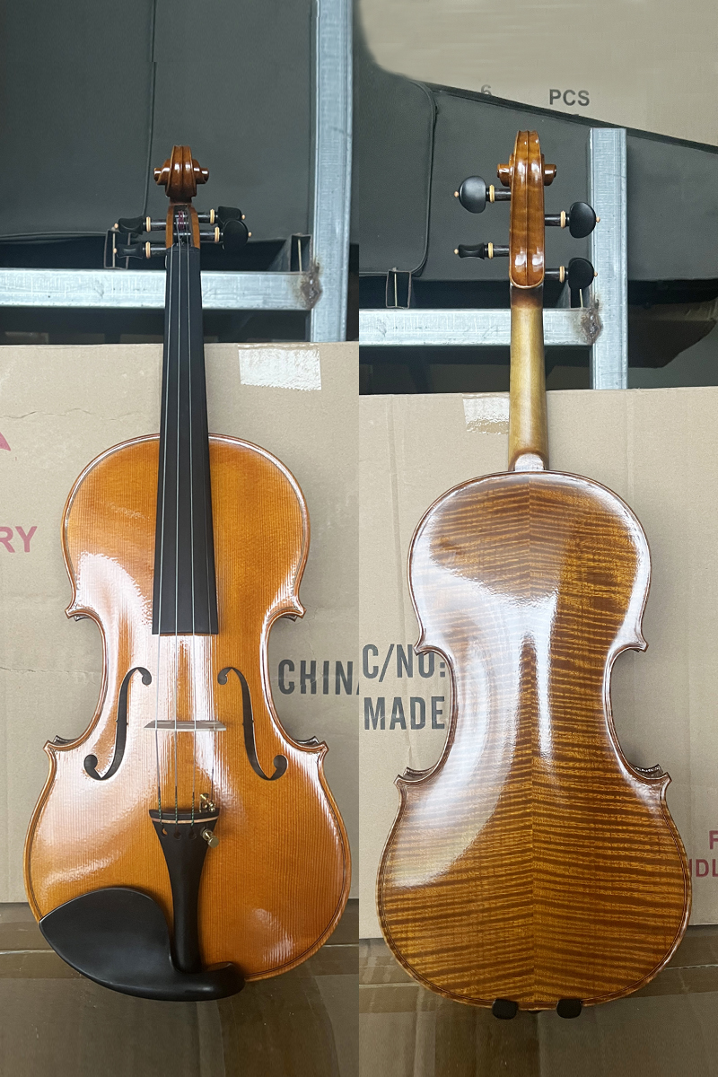 Orange Red Brown Hand Oil Master 1716 Year Stradivari Violin - Aiersi ...